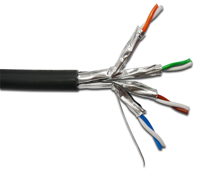 New 10GB 500MHz CAT6A U/FTP Solid Cables Cat 6A Copper wires AWG23 ... New 10GB 500MHz CAT6A U/FTP Solid Cables Cat 6A Copper wires AWG23 ...