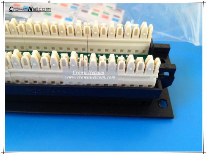 Network 6Port mini patch panel Cat5e 6ports patch panel FLUKE Test RJ45 ...