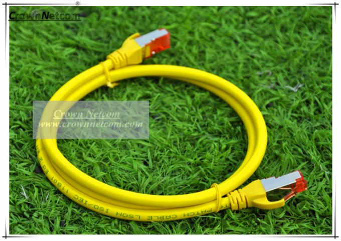 Cat6A SSTP Patch Cord RJ45 PVC BC 6 Colors Category 6A Patch Cables ...