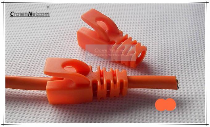 8 Colors RoHS U Boots Cat6 Shielded Boots 7.5MM Colorful U Sheath ...