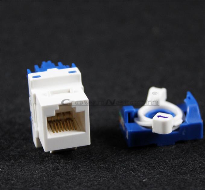 NEW Network Rotary RJ45 Cat6 Keystone Jack Tool Free Easy Installation ...