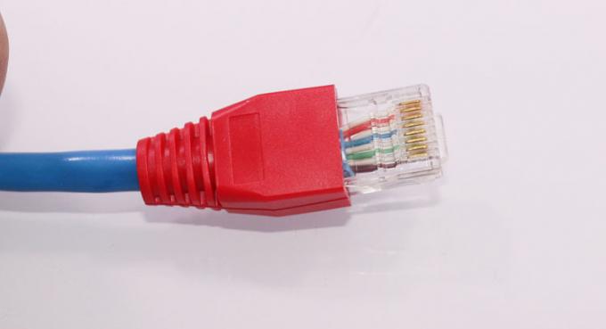 8 Colors RoHS U Boots Cat6 Shielded Boots 7.5MM Colorful U Sheath ...