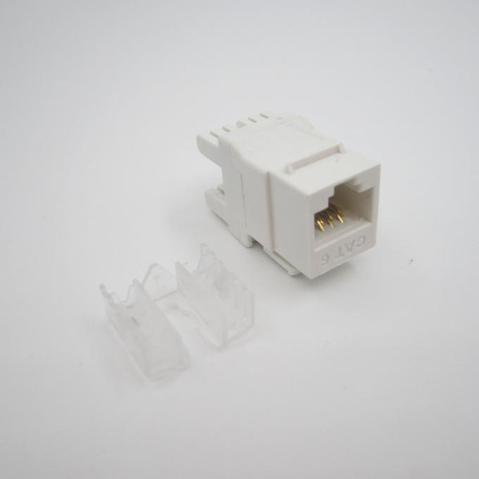 Network Cat6 RJ45 Keystone Jacks Copper Cat 6 Modular Jack