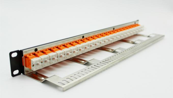 Network Cat5e Modular Patch Panel 24Port RJ45 Patch Panels With ...