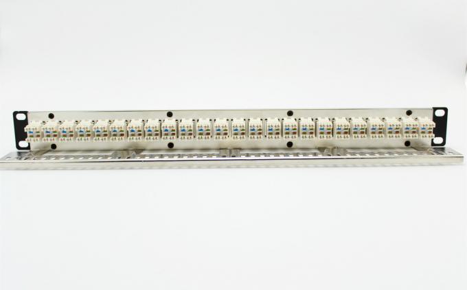Network Cat6 Modular Patch Panel 24Port RJ45 Patch Panels With Keystone ...