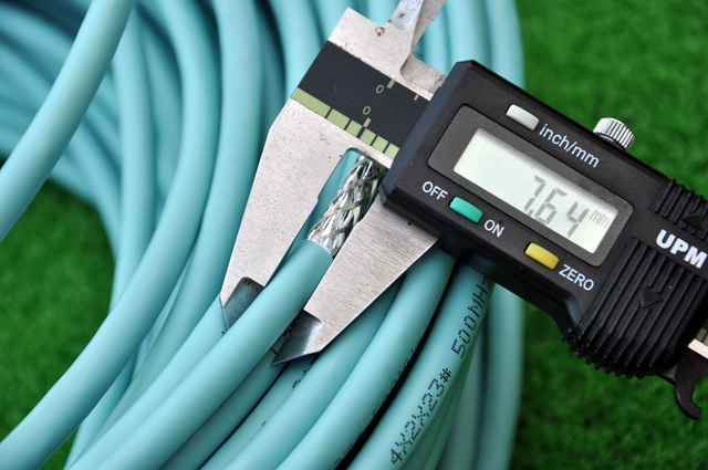 10GB 500MHZ CAT6A SFTP LSZH Solid Cable Network Double Shielded ...