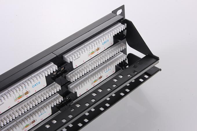 Fluke-Approval Cat6 RJ45 48Port Patch Panel Rack Patch Panels With ...