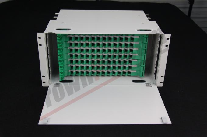 19 Inch Rack Mounted Fiber Distribution Unit SC FC LC ST ODF 96 Core ...