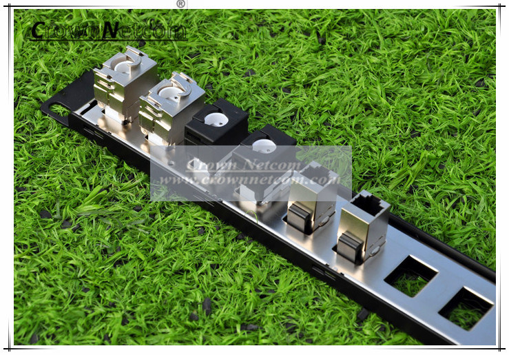 16 Ports Unloaded Keystone Blank Patch Panel Cable Faceplate 16port ...