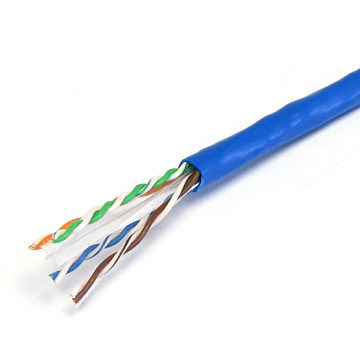 Cat6 Cable 23AWG 305M Bulk UTP Cat6 Network Cable With Pullbox PVC ...