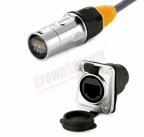 Waterproof IP67 RJ45 Connectors Network RJ45 Water resistance Ethernet ...