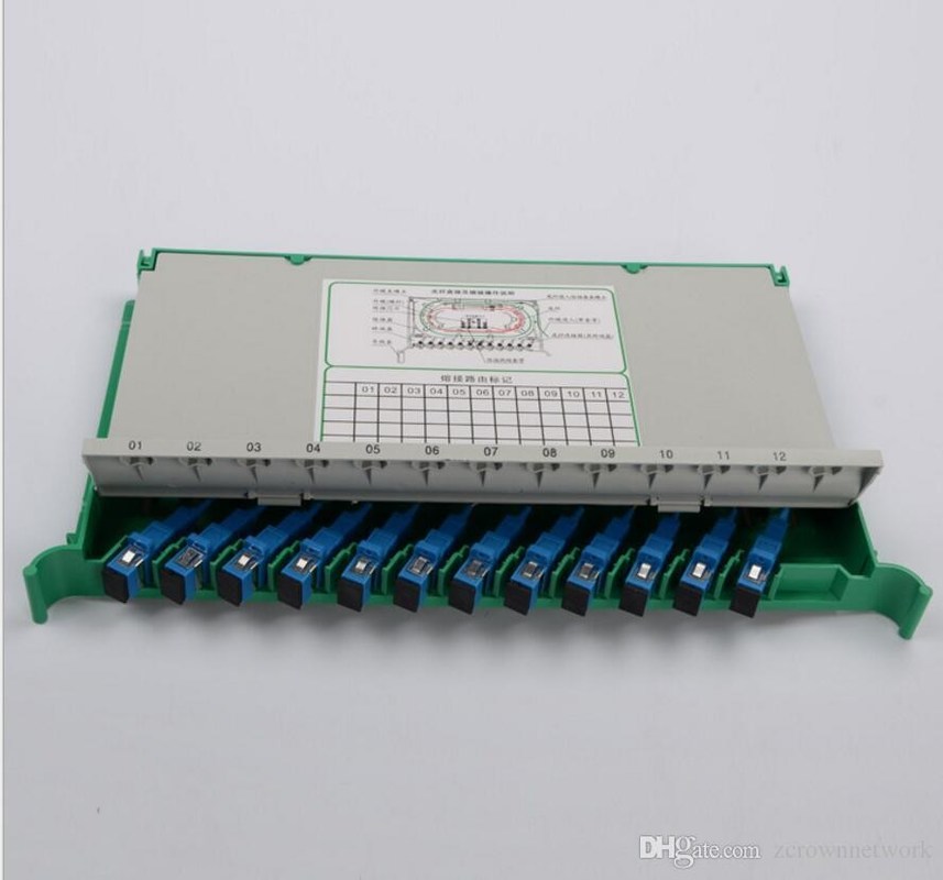 Telecom Standard SC 12Cores ODF With Adapters and Pigtails 19 Inch 12 ...