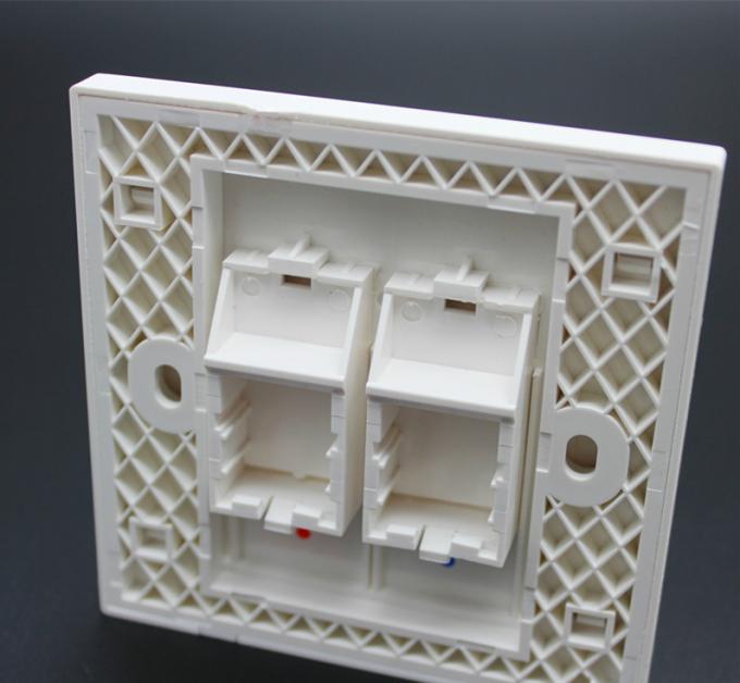 2 Ports Network 86X86 Type Double Ports RJ45 Faceplates For Network ...